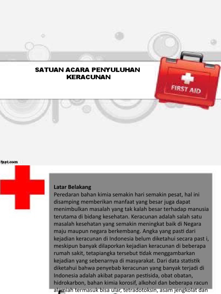 Sap Keracunan | PDF | Kesehatan Holistik