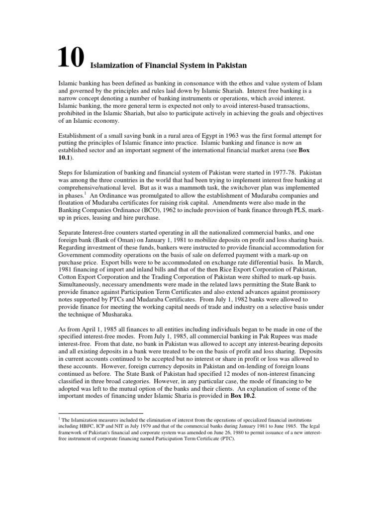 Islamic Fanancial System | PDF