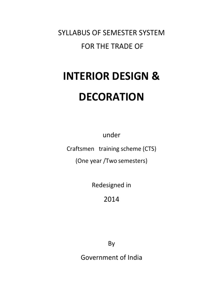 Interior Decoration Designing | PDF | Interior Design | Computer Aided ...