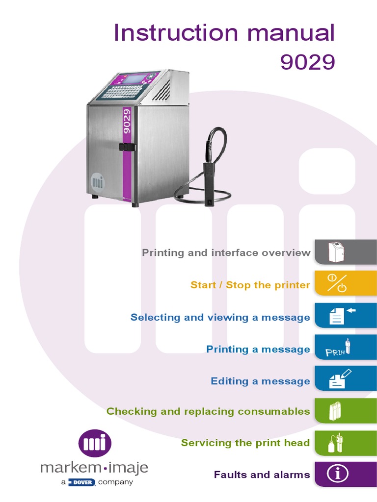 9029 - Instruction Manual (Eng) | PDF | Printer (Computing) | Menu ...
