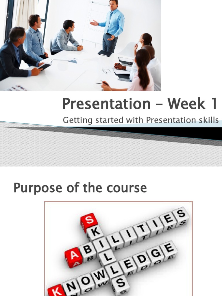 Presentation Week 1 | PDF | Persuasion | Communication
