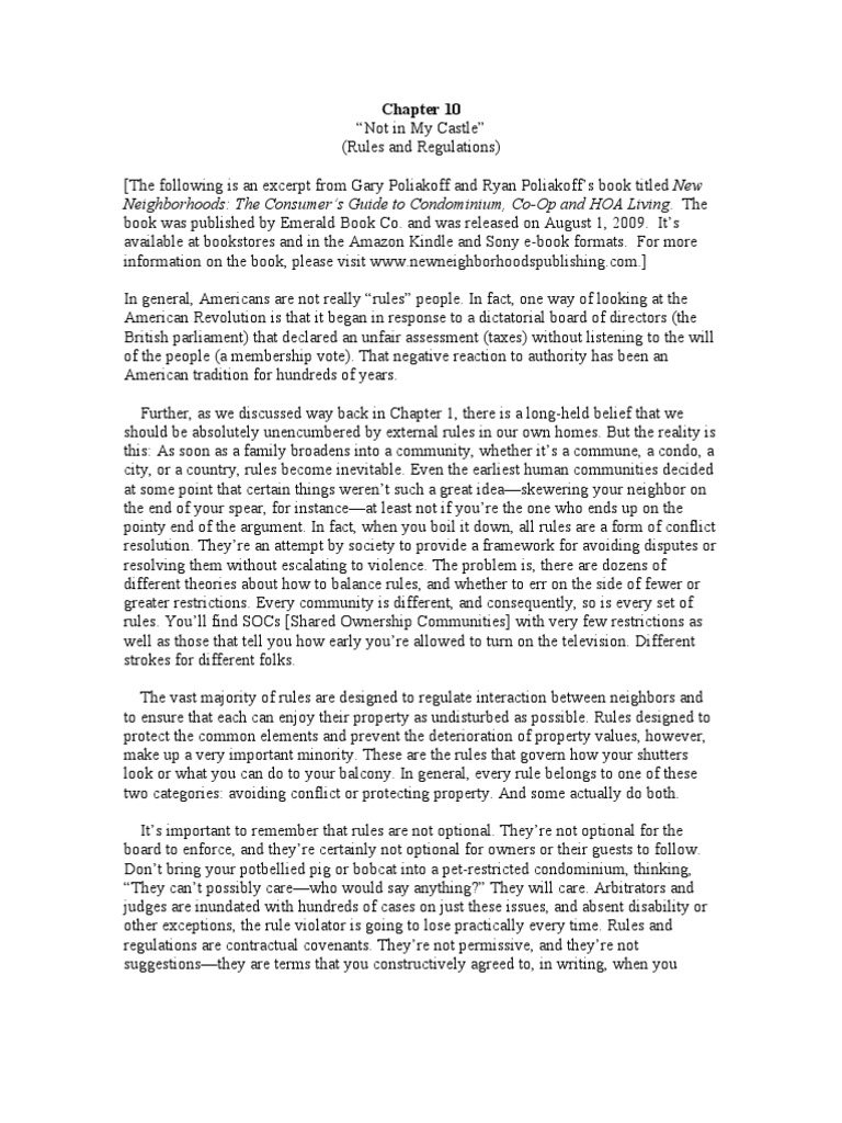 Neighborhoods: The Consumer's Guide To Condominium, Co-Op and HOA ...