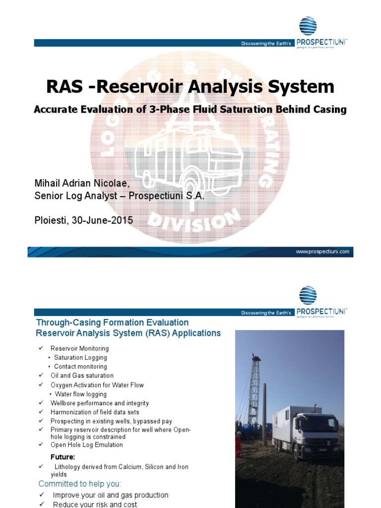 Reservoir Analysis System | PDF | Petroleum Reservoir | Oil Well