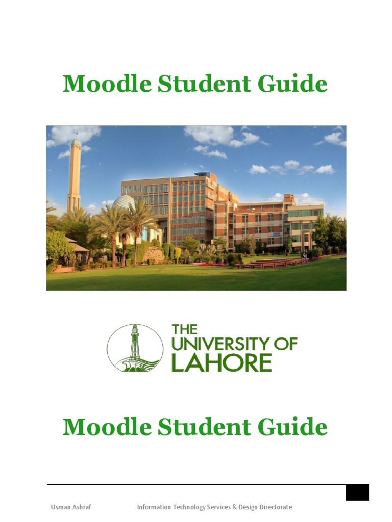 Moodle Student Guide | PDF | Internet Forum | Moodle