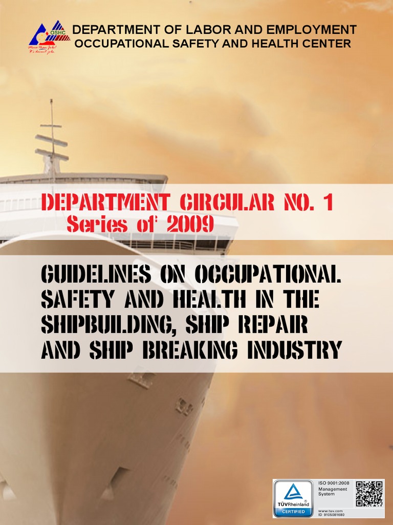 Shipyard Safety Guidelines 2009 | PDF | Personal Protective Equipment ...