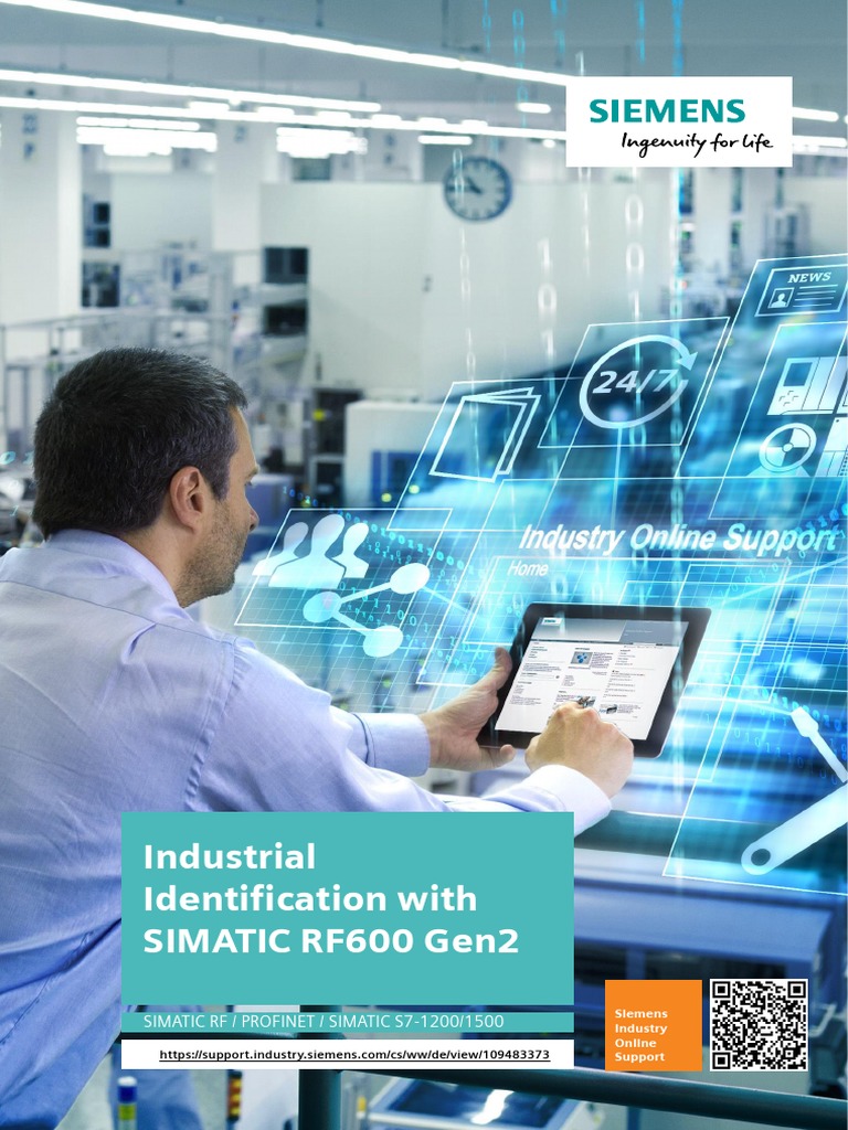 Industrial Identification With SIMATIC RF600 Gen2 | PDF | Radio ...