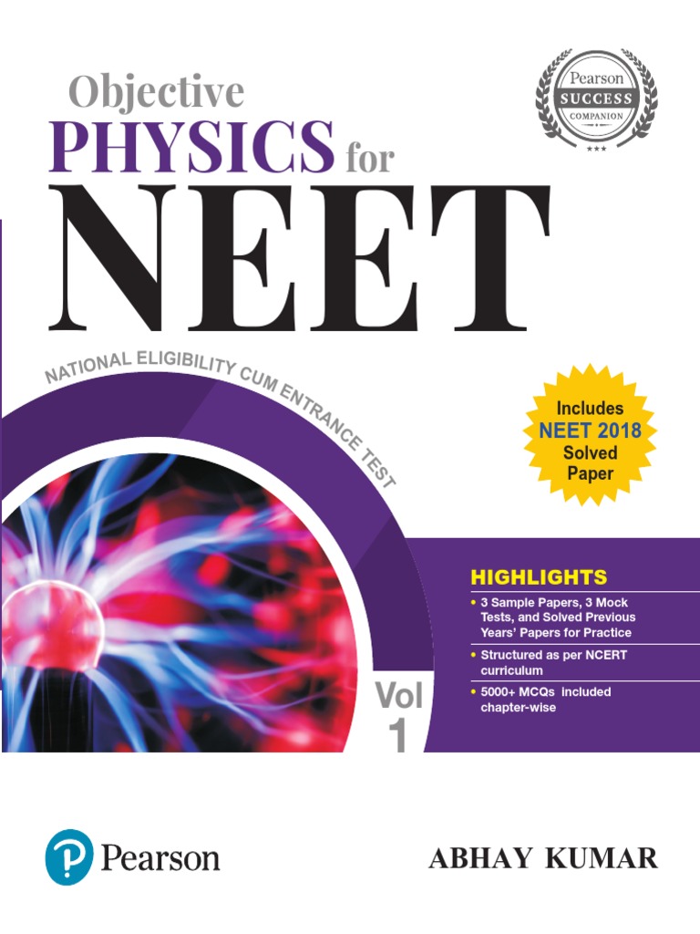 Objective Physics For NEET Vol I by Abhay Kumar | Download Free PDF ...
