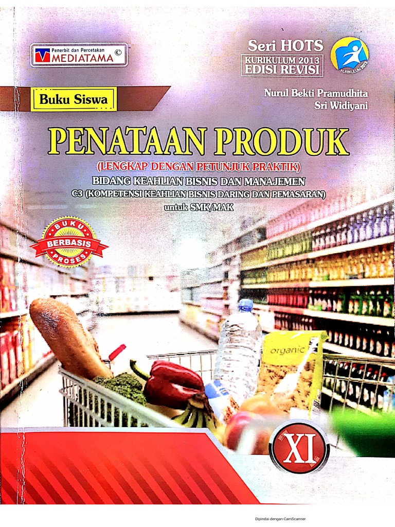 Penataan Produk Buku Siswa | PDF