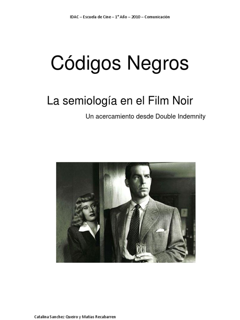Códigos Negros | Descargar gratis PDF | Cine negro | Los Estados Unidos