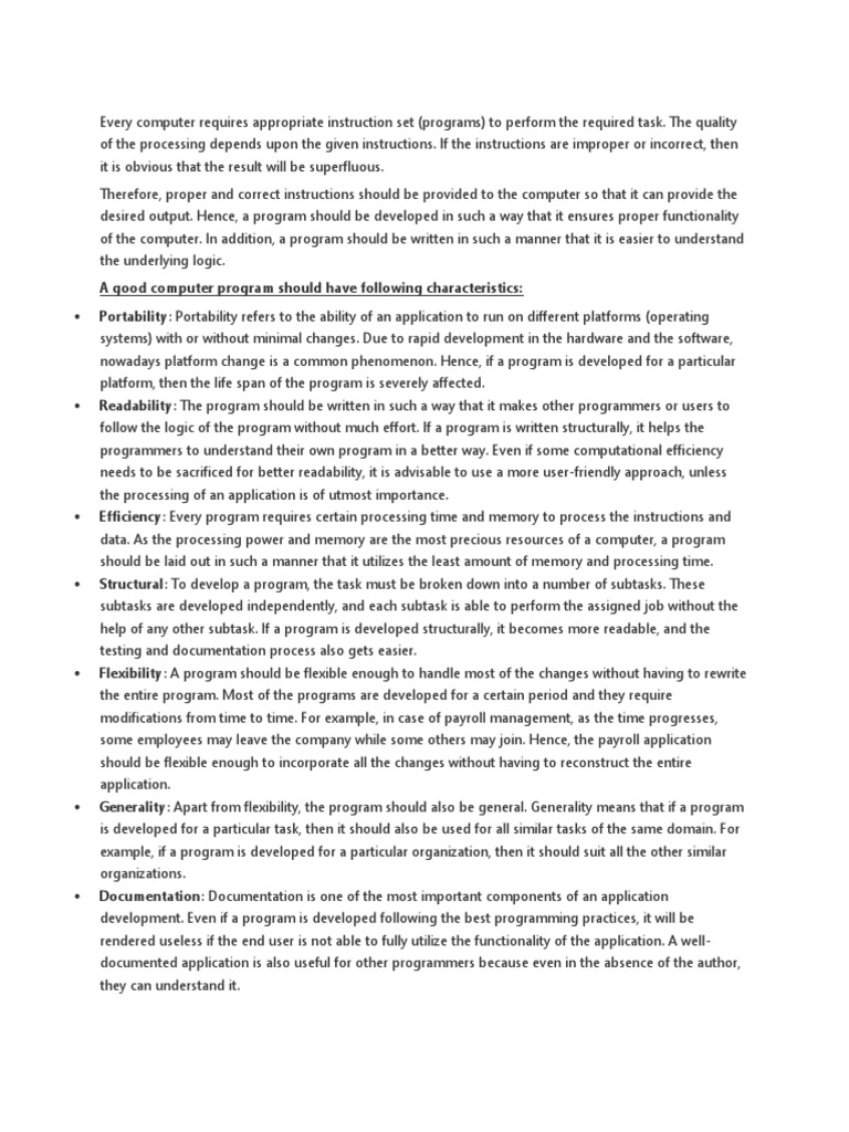 Programming Best Practices Guide | PDF | Computer Program | Programming