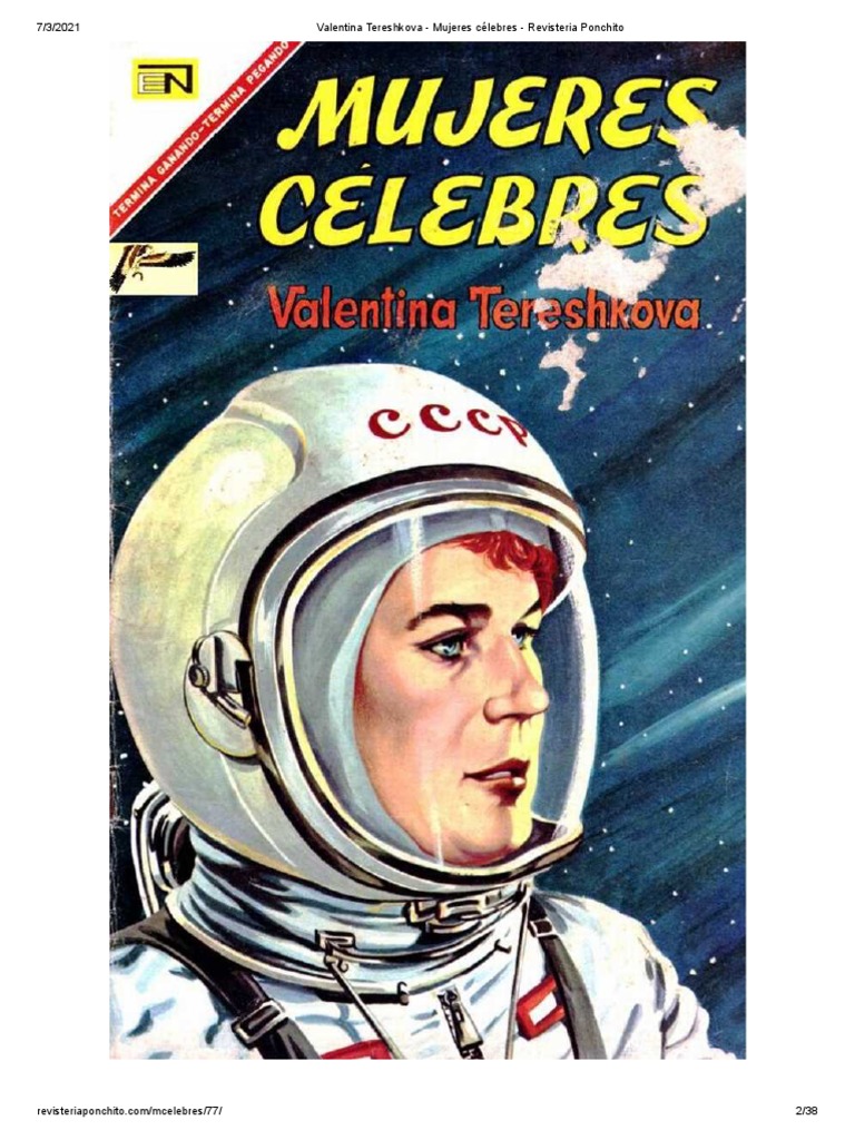 Valentina Tereshkova: Mujeres Célebres | PDF | Art
