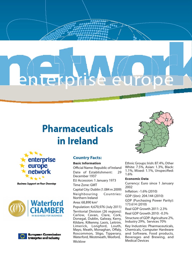 Pharmaceuticals in Ireland: Country Facts | PDF | Pharmaceutical ...