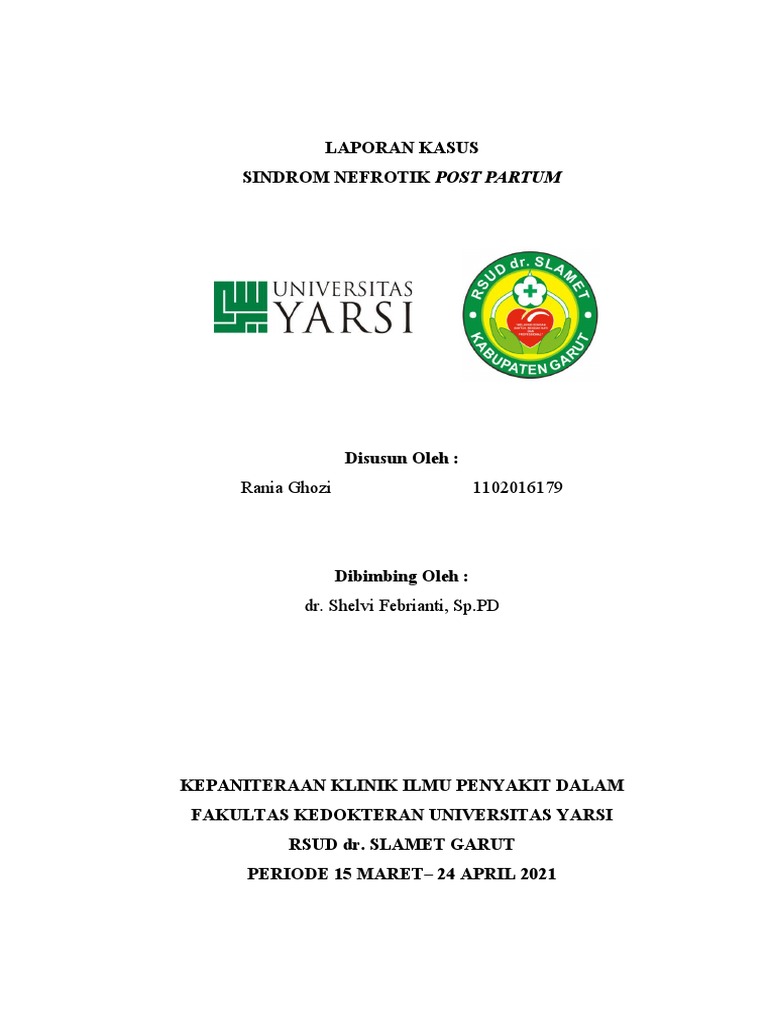 Laporan Kasus PEB | PDF
