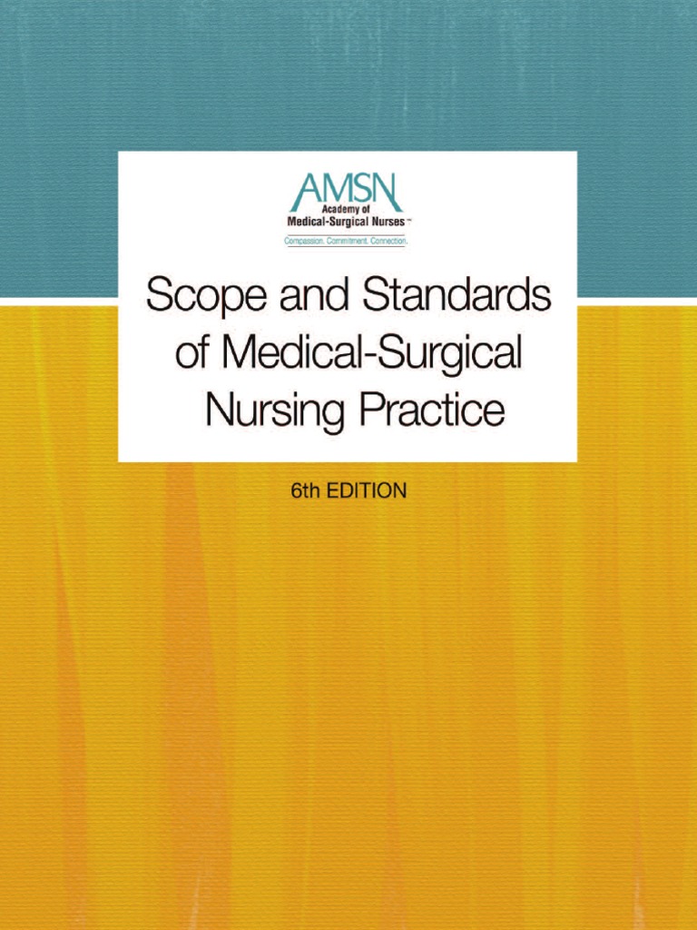 AMSN Scope Standards MS Nursing | PDF | Nursing | Evidence Based Medicine