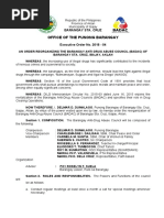 Sample Barangay Session Minutes | PDF | Government | Justice