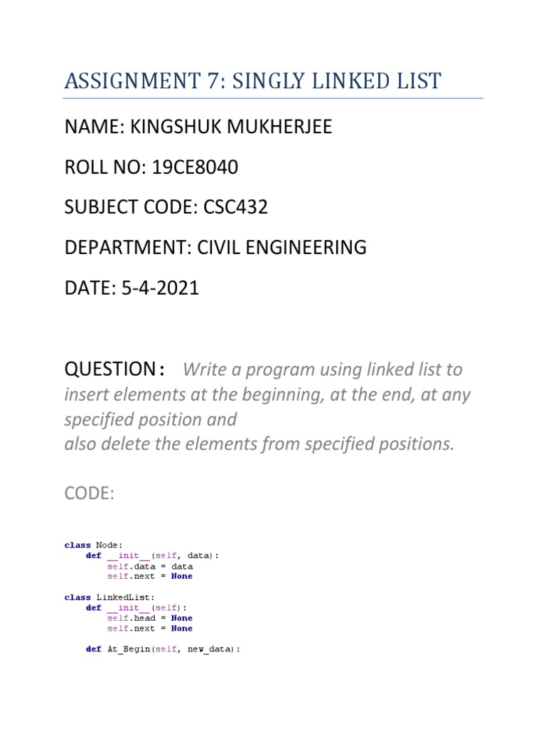 Assignment 7 | PDF | Software Engineering | Information Retrieval