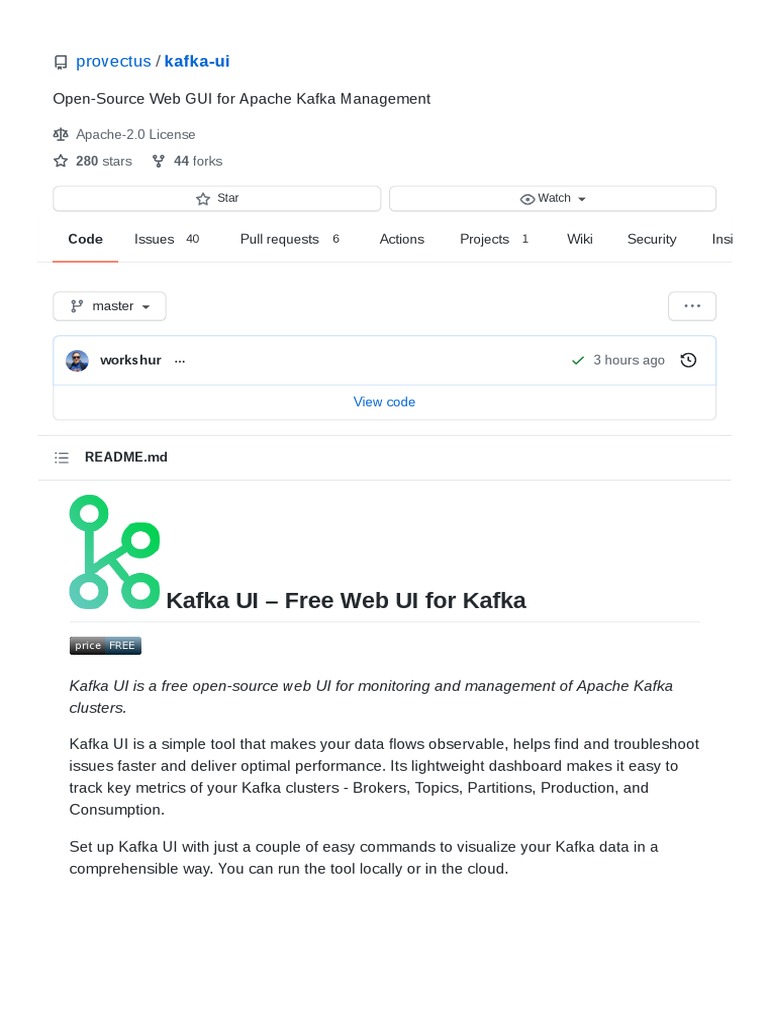 Provectus Kafka Ui | PDF