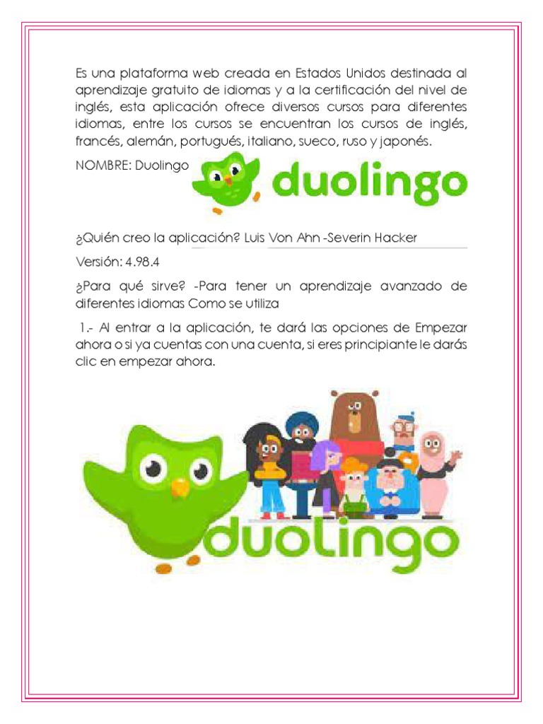 Duolingo Mia | PDF