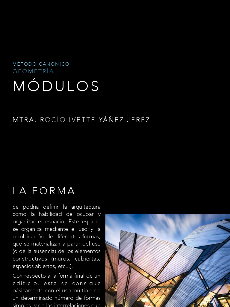 El Método Canónico 1 | PDF | Geometría | Enseñanza de matemática