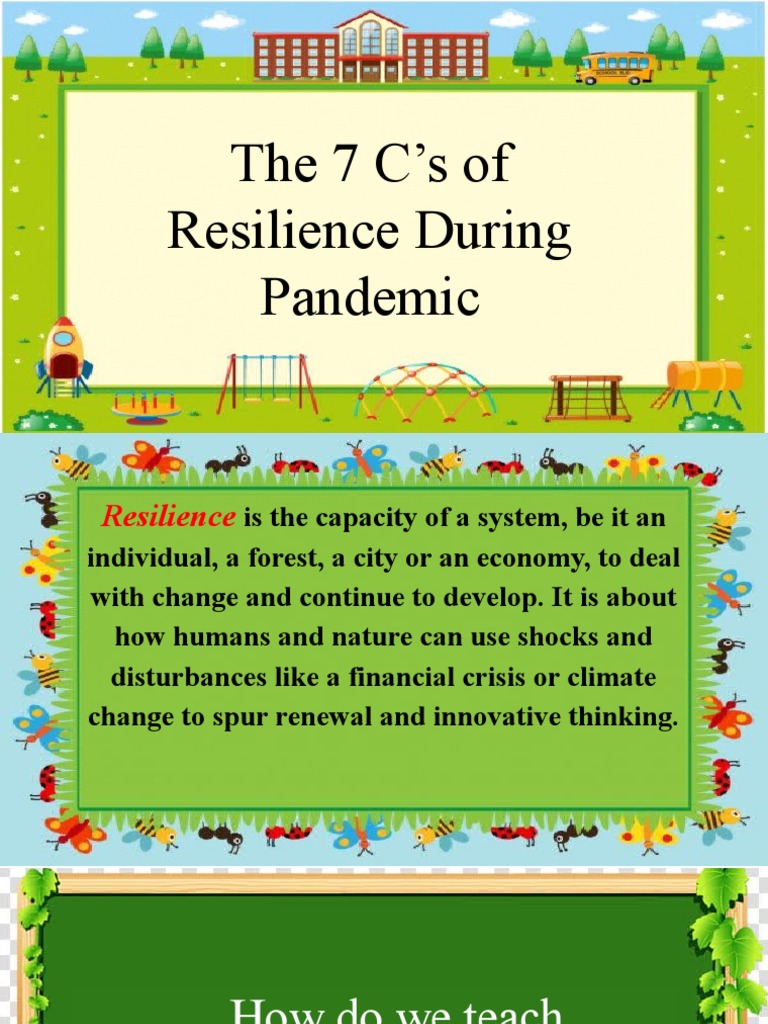 7 C’s of Resilience for Kids | PDF | Career & Growth | Wellness