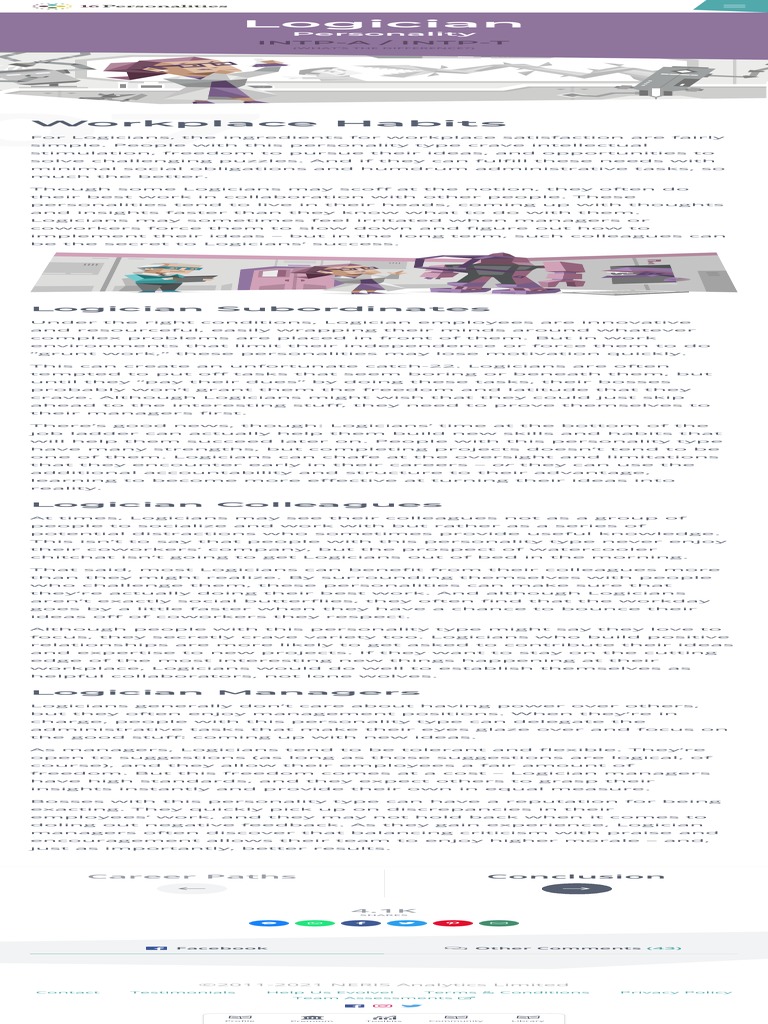 Mbti 07 | PDF | Logic | Communication