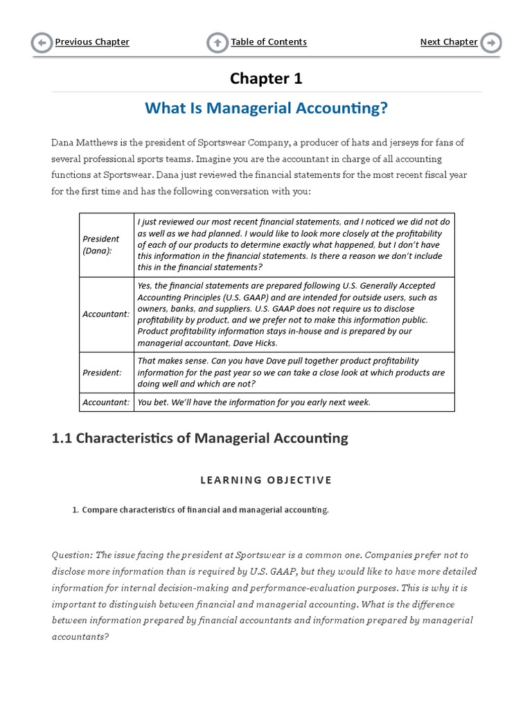 What Is Managerial Accounting | PDF | Enterprise Resource Planning ...