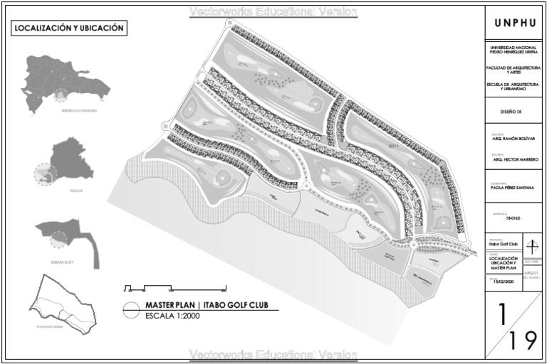 Vectorworks Educational Version: ESCALA 1:2000 | PDF