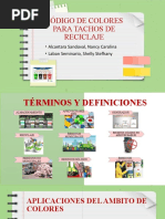 Codigo de Colores Semarnat | PDF | Residuos | Diseño