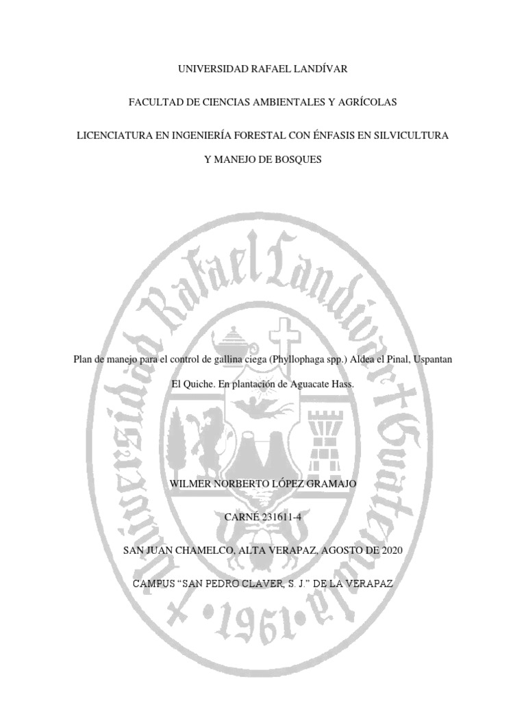 Gallina Ciega (Phyllophaga SPP.) | PDF | Insectos | Plaga (organismo)