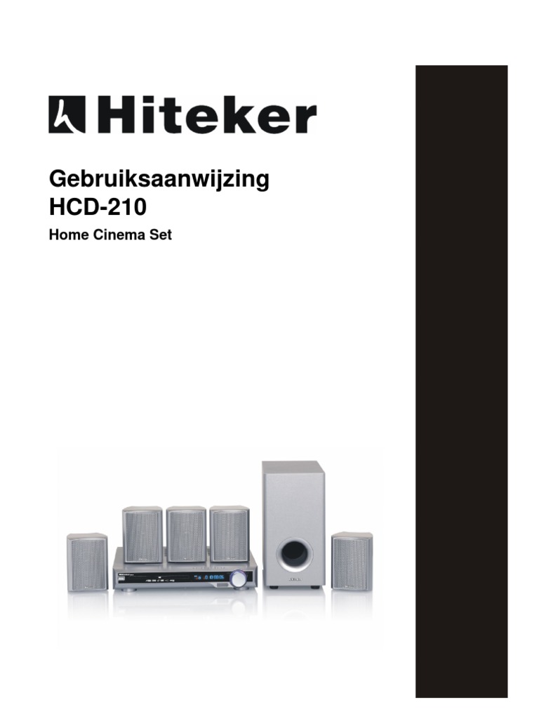 Manual Hiteker HCD210 | PDF
