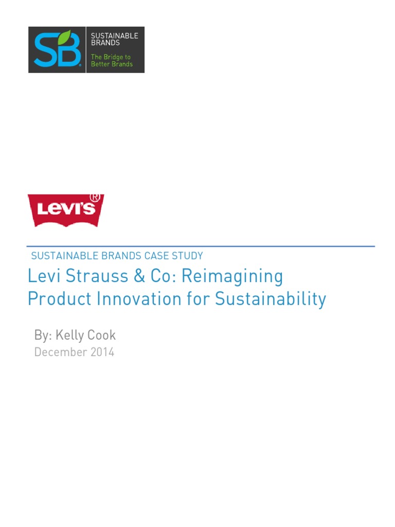 SB Case Study Levis | PDF | Sustainability | Brand
