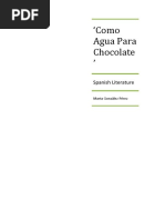 Guia Como Agua para Chocolate | PDF | Felicidad | Amor