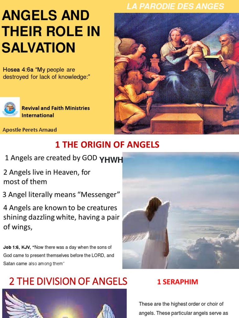 Angels and Their Role in Salvation | PDF | Angel | Archangel