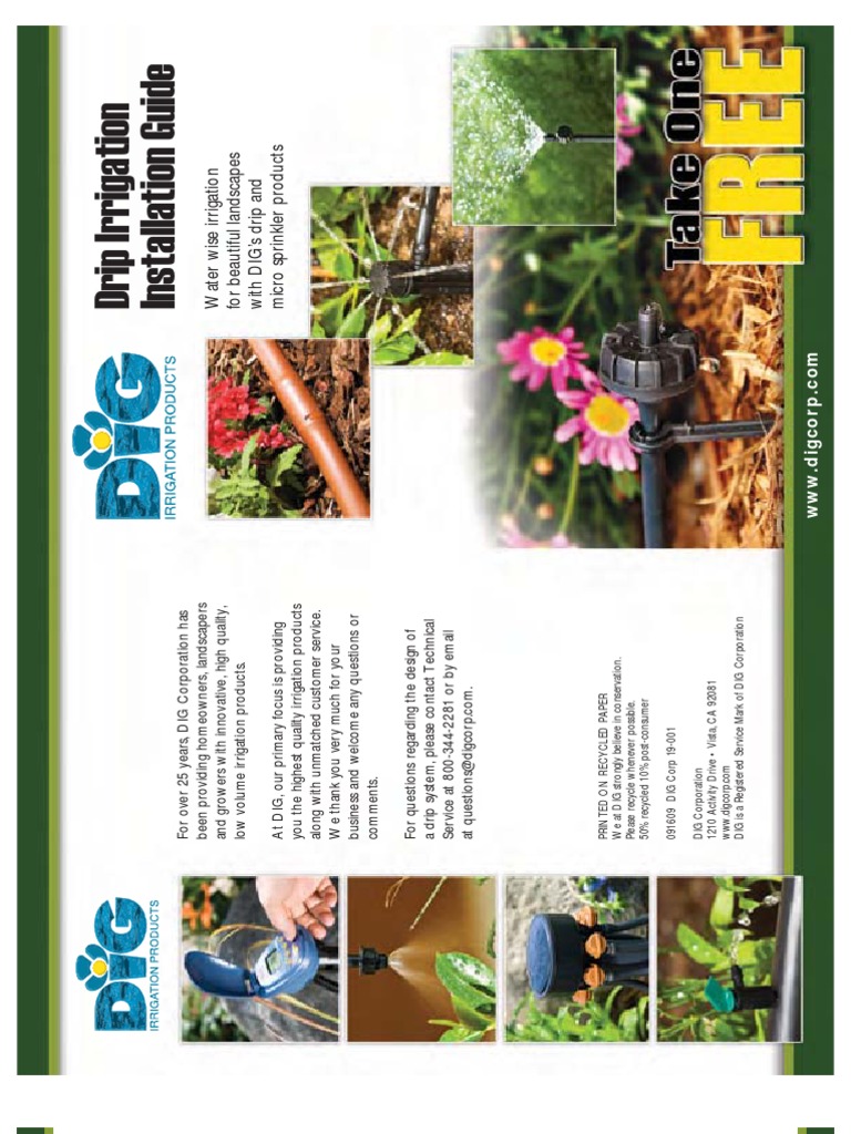 Drip Irrigation Manual | PDF | Irrigation | Soil