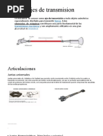 Eje Cardan: Función y Componentes | PDF | Eje | Engranaje