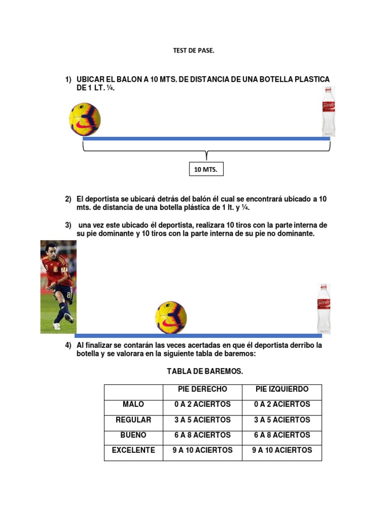 Test de Pase | PDF