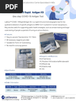 Radial immunodiffusion kit | PDF | Antibody