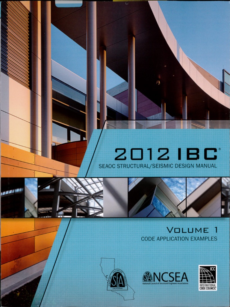 SEAOC 1 - 2012 IBC Seismic Design Manual Vol 1 - Code Applications Examples | PDF