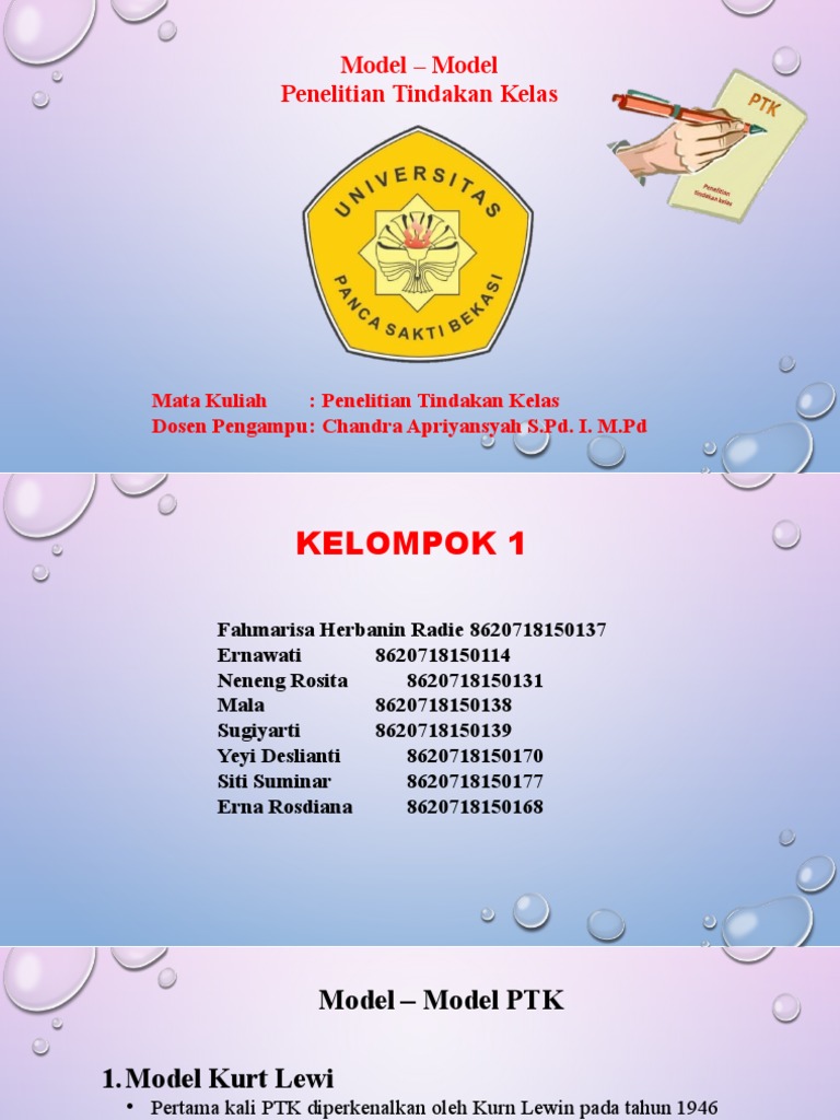 Model - Model Penelitian Tindakan Kelas | PDF