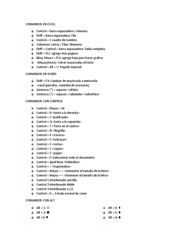 Comando S | PDF | Texto | Informática y tecnología de la información