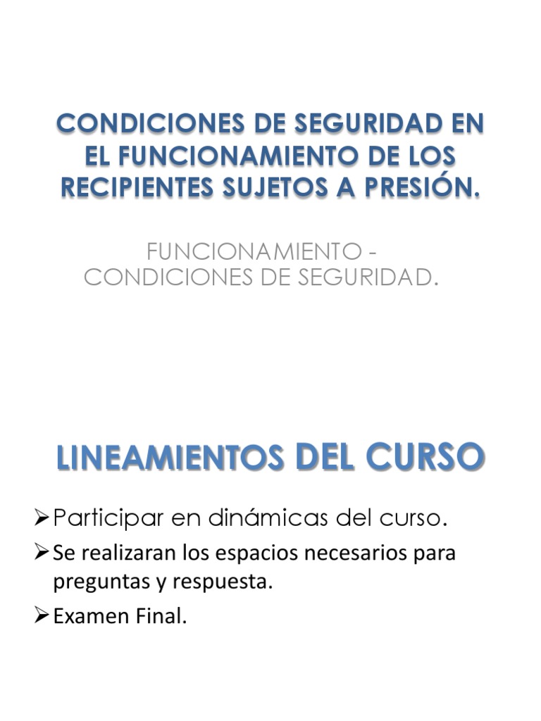 Curso RSP Nom-020-Stps-2011 | PDF | Atmósfera | Presión