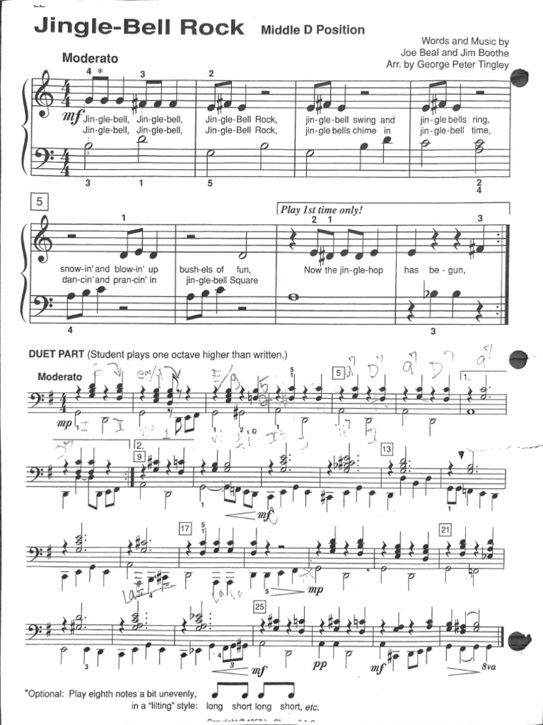 Jingle Bells Rock - Beginner | PDF