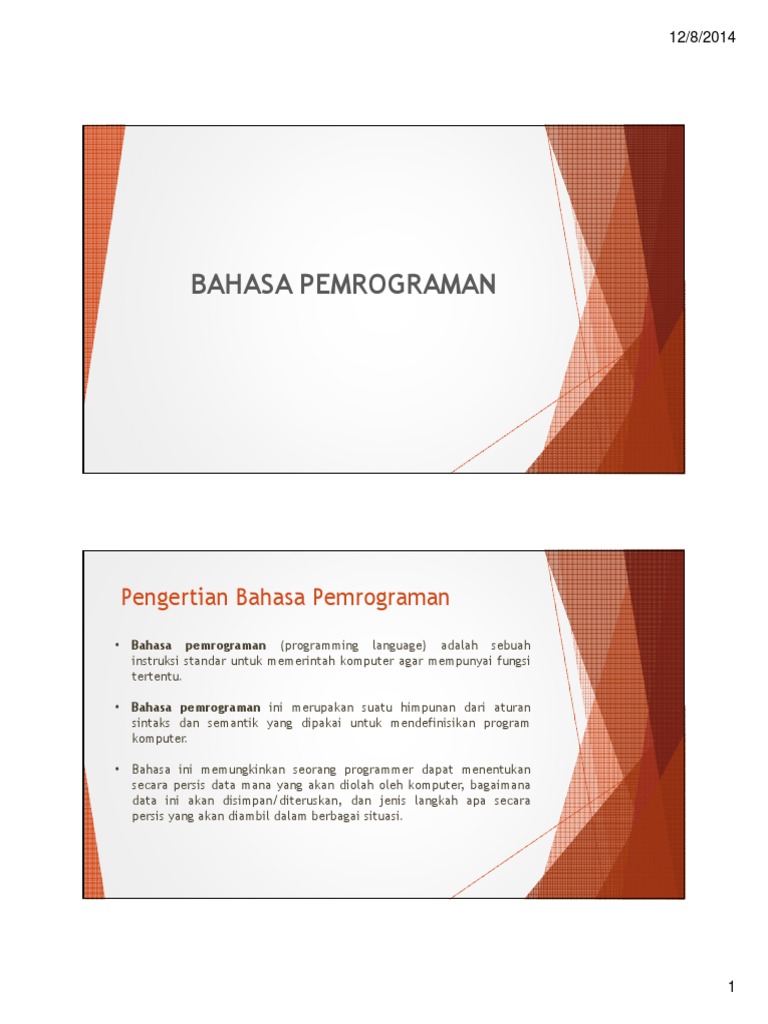 3 Bahasa Pemrograman (C++) | PDF | Metode & Bahan Ajar
