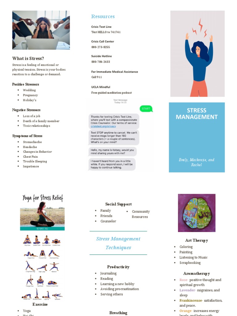 Stress Brochure | PDF | Stress Management | Stress (Biology)