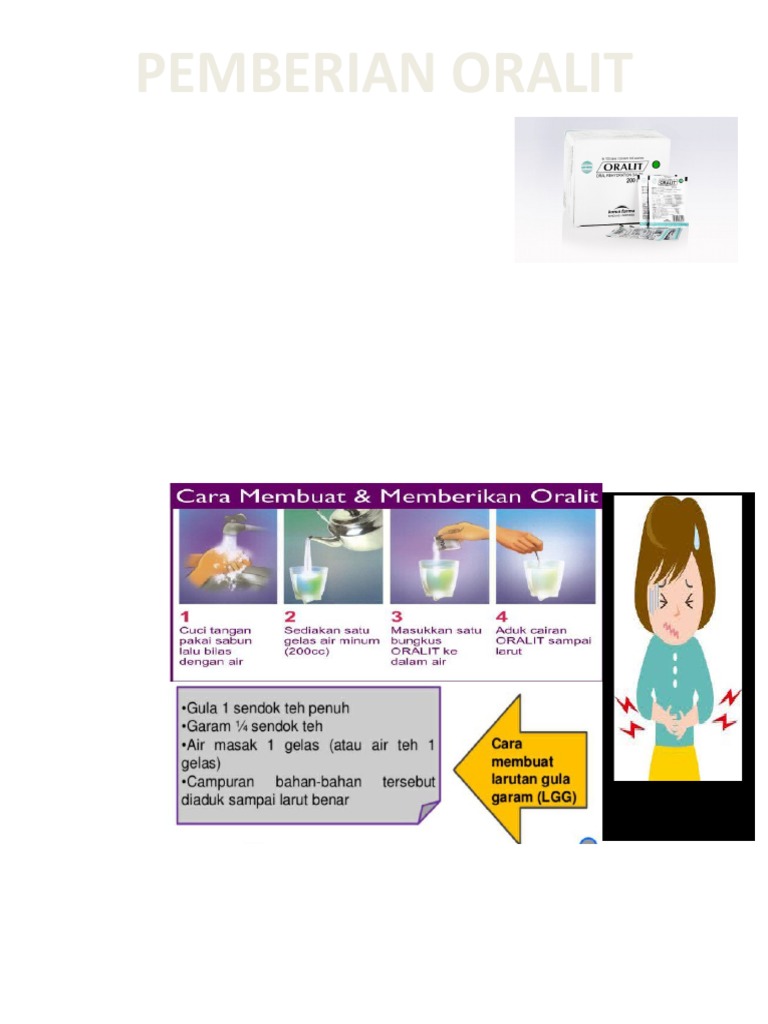 Cara Membuat Oralit untuk Anak | PDF