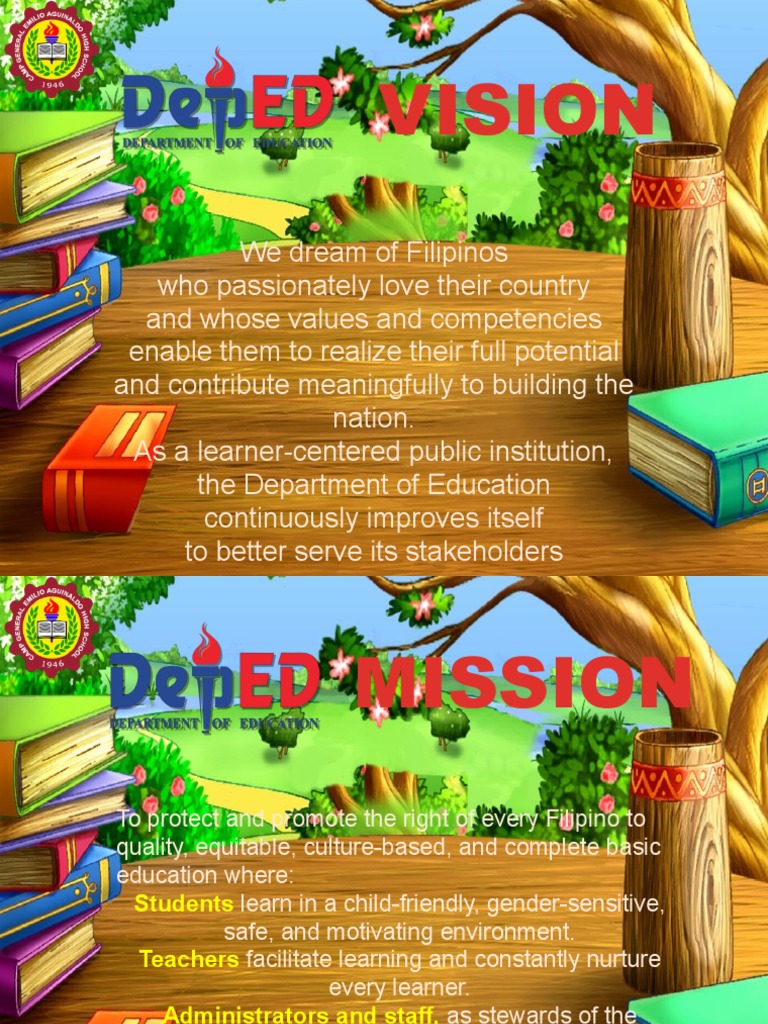 Deped Vision Mission Core Values | PDF