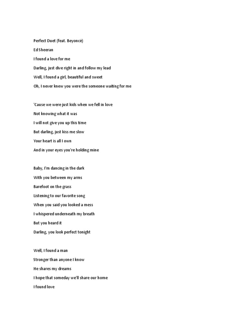 Perfect Duet | PDF | Language Arts & Discipline | Art