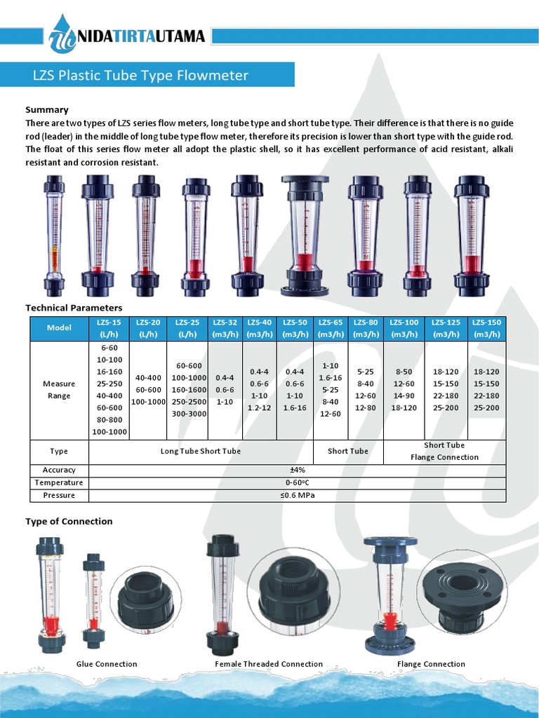 (NTU) Flowmeter Catalog | PDF | Flow Measurement | Pipe (Fluid Conveyance)
