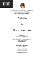 Introduction... Work Immersion | PDF | Learning | Cognition