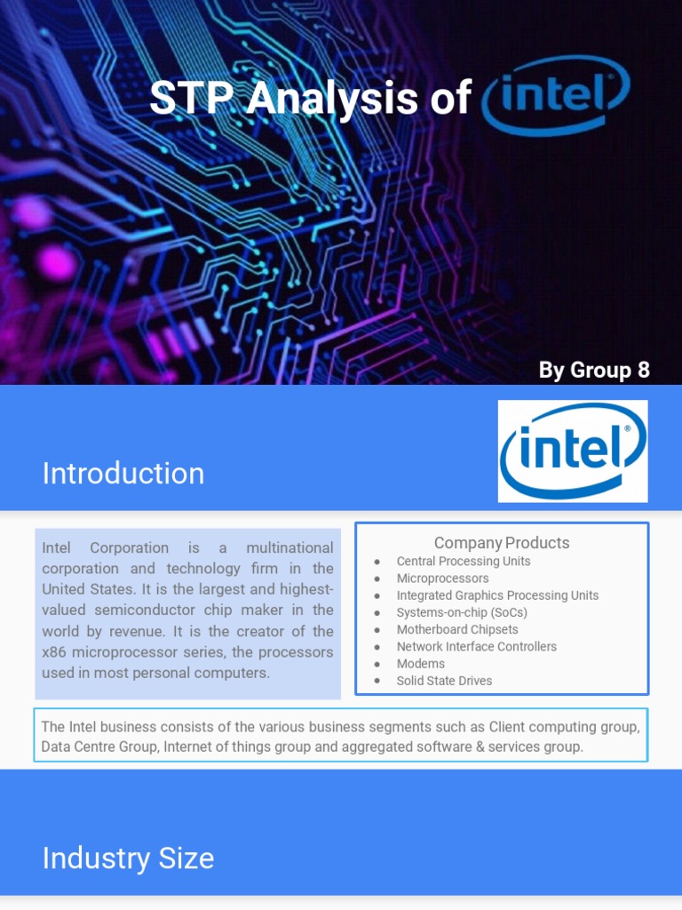 Analysis of Intel Corporation's Business Strategy Through STP Framework ...